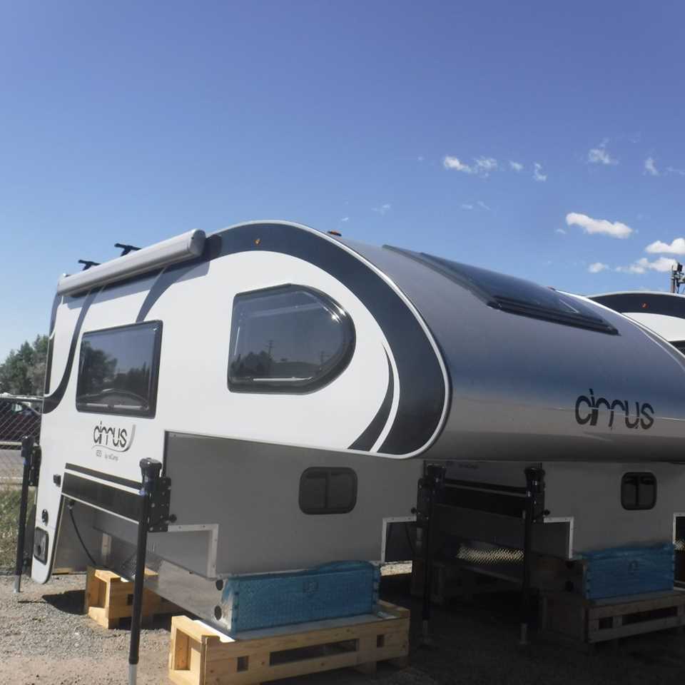 NEW 2021 Pleasant Valley Cirrus 820 Cab Over Camper Stock # 1339 for ...