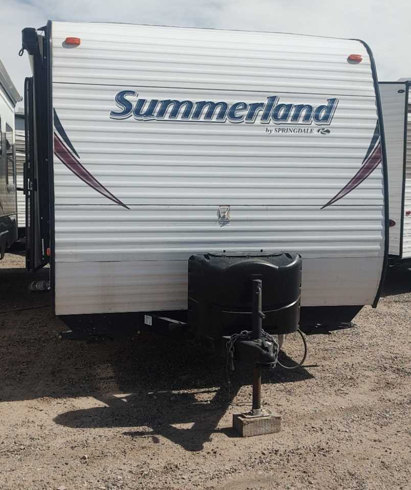 USED 2015 Keystone RV Summerland 2020QB Travel Trailer Stock # 1594 for ...