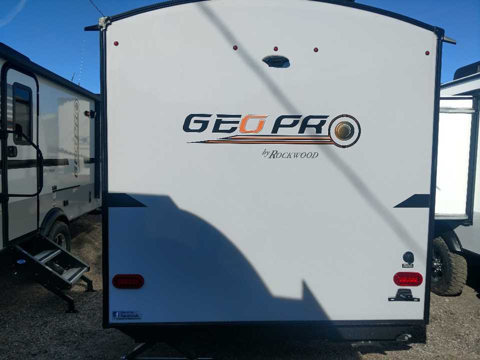 NEW 2018 Forest River RV Rockwood Geo Pro G19FD Travel Trailer Stock ...