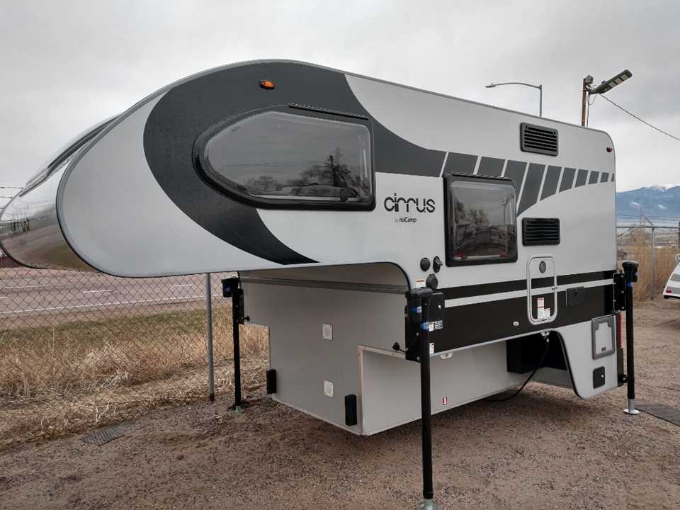 NEW 2020 Pleasant Valley Cirrus 720 Cab Over Camper Stock # 1259 for ...