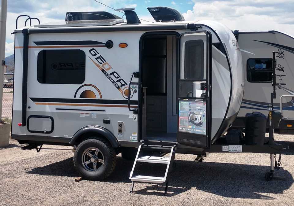 NEW 2021 Forest River Rockwood Geo Pro G15TB Travel Trailer Stock ...